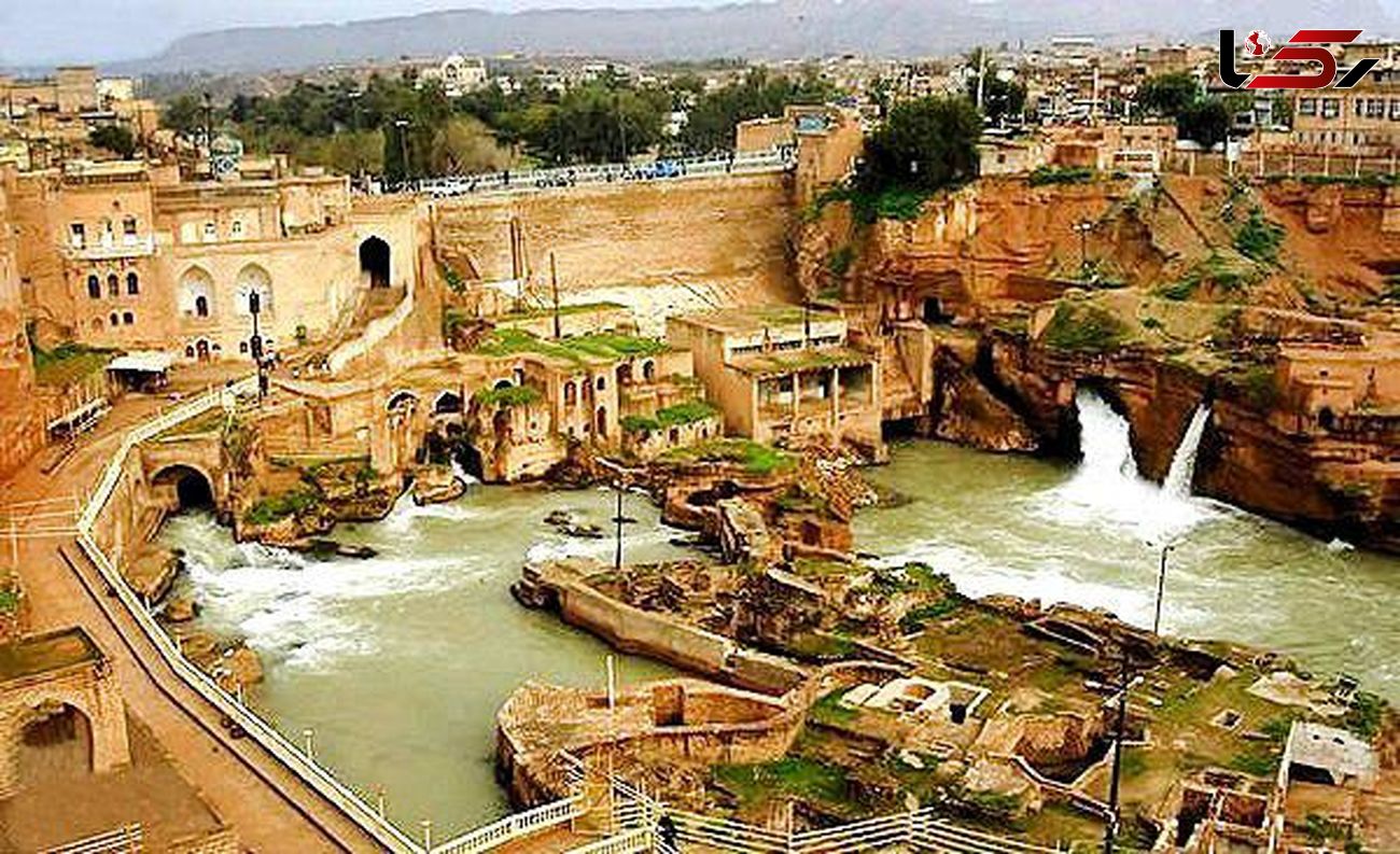 سازههای آبی تاریخی شوشتر زیر آب رفت